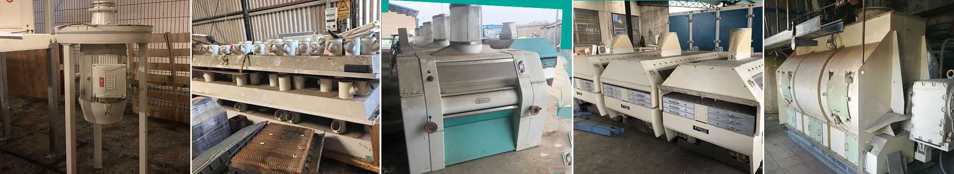 12 pieces Ocrim roller mills second hand flour milling machines on ...