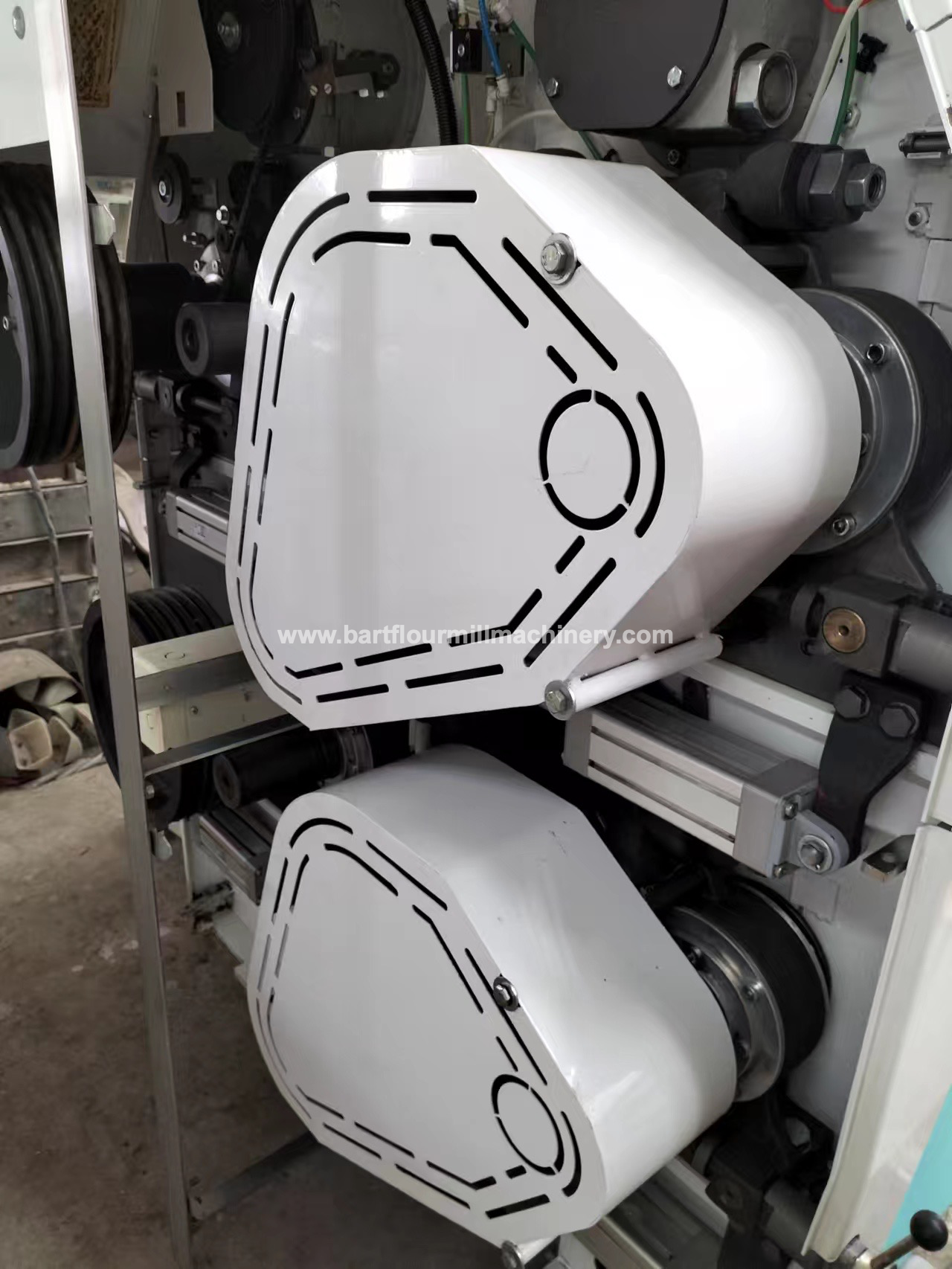 Used Buhler MDDL Roller Mills with Belt Timing System Smooth Rollers ...